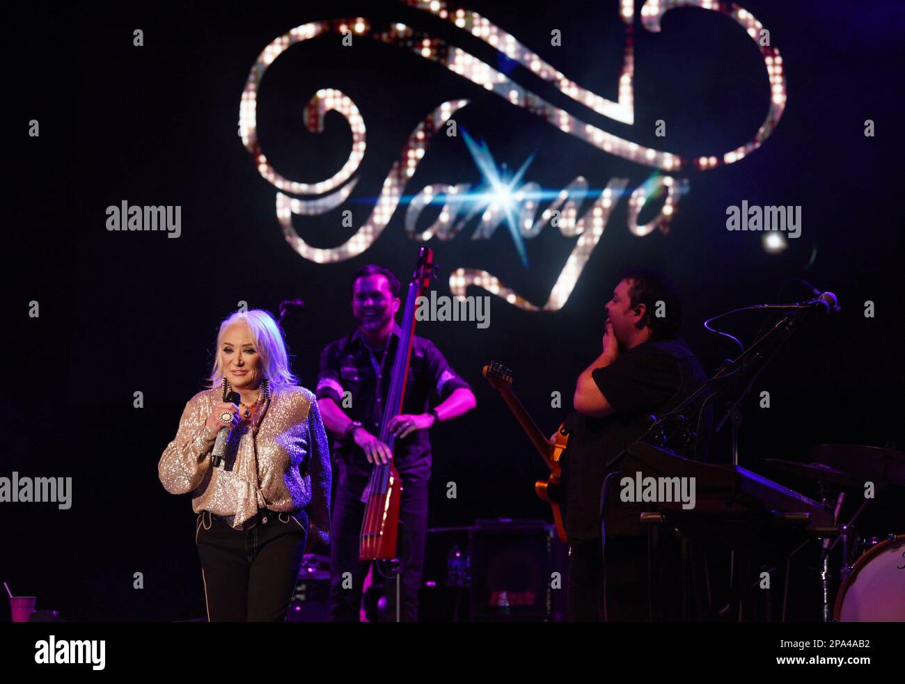 Hiawassee, GA, USA. 10th Mar, 2023. Tanya Tucker on stage for Tanya ...