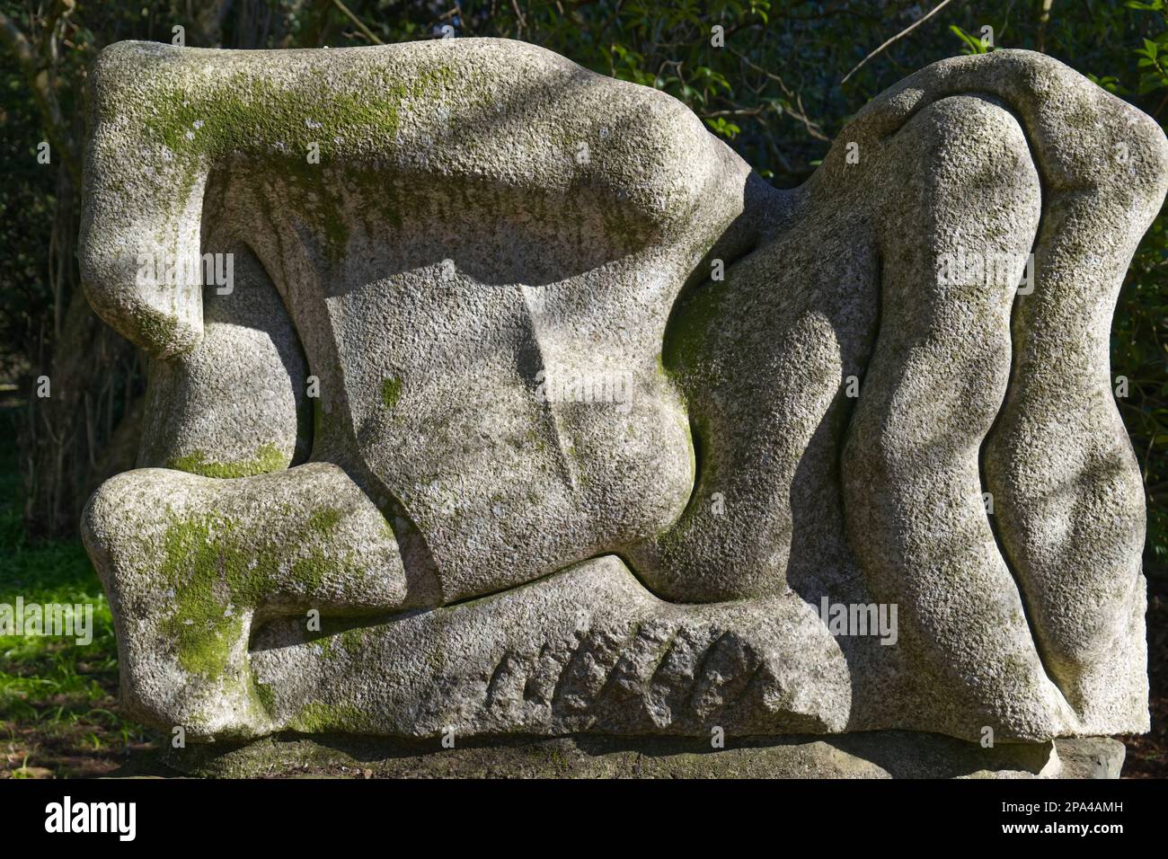 Pieta, a granite modern Christian art sculpture portraying the Tragic ...
