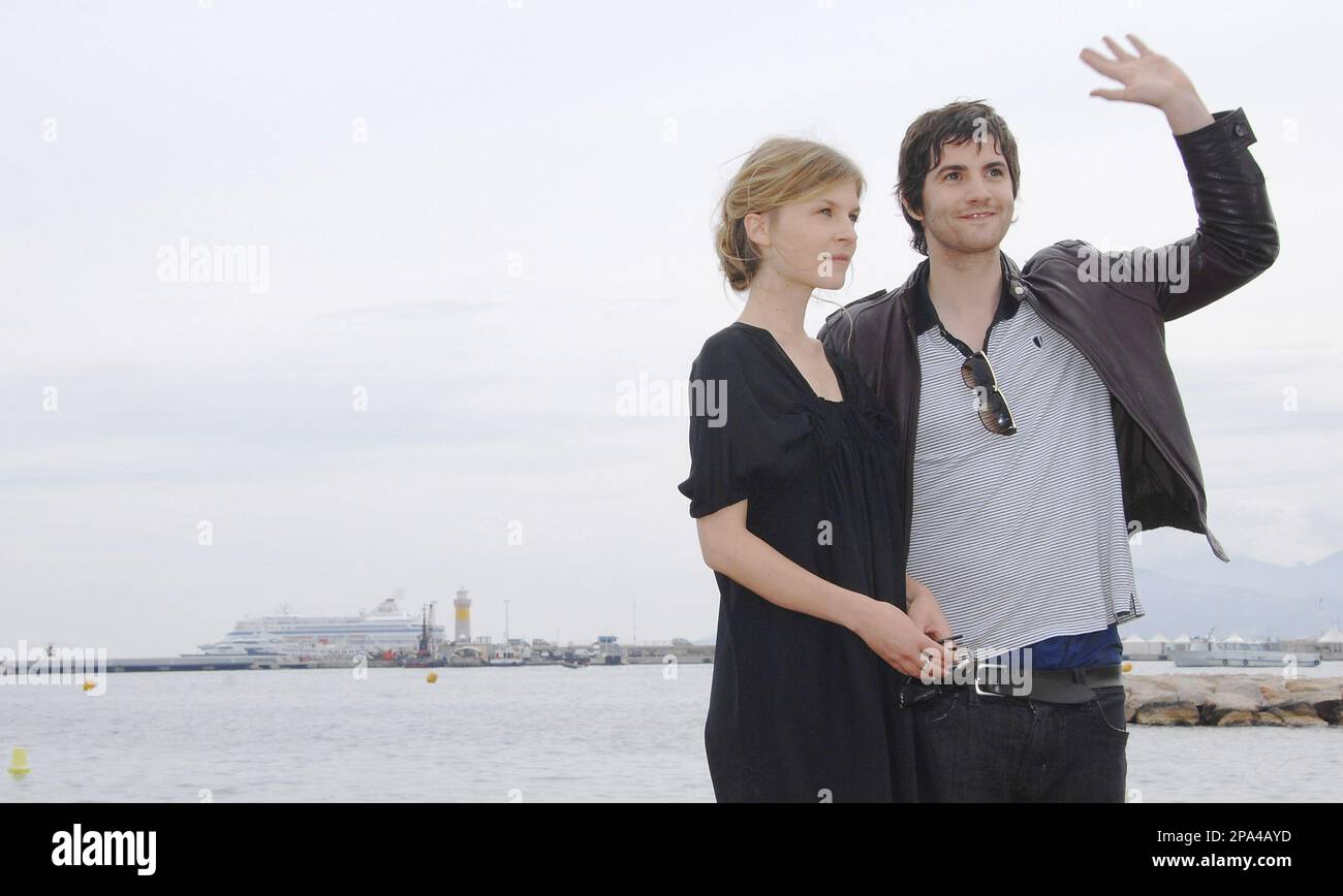 British actor Jim Sturgess, right, and French actress Clemence Poesy ...