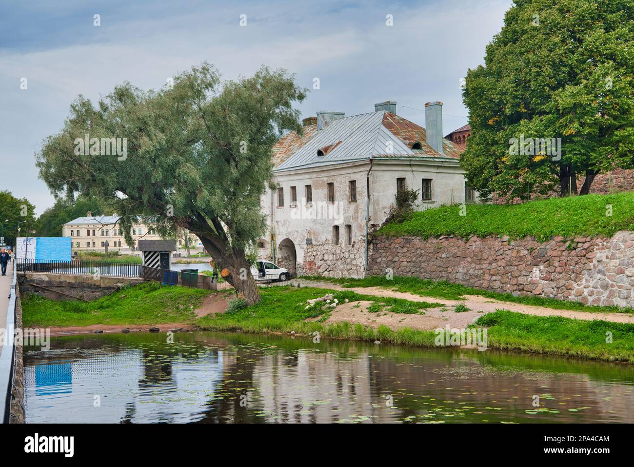 Medieval russian Vyborg Castle State Museum, Swedish-built medieval ...