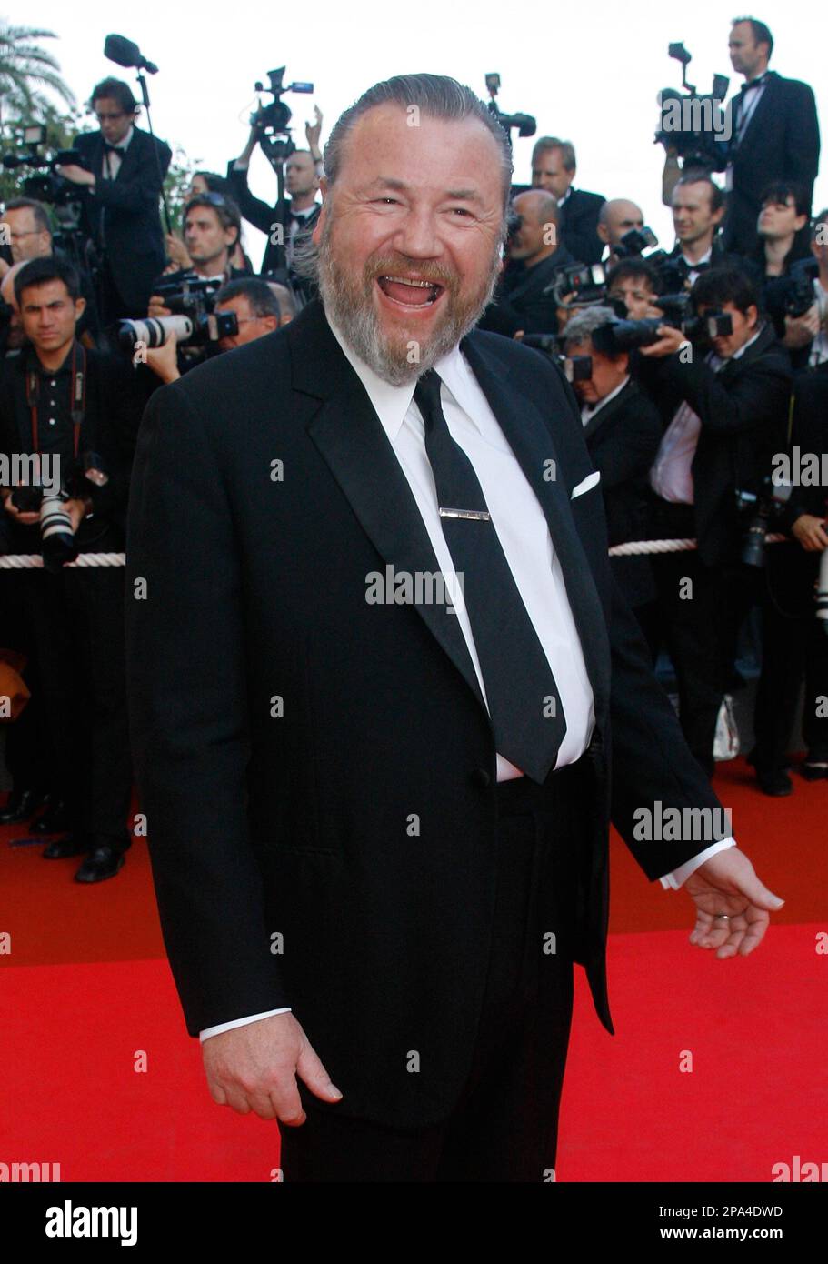 British actor Ray Winstone arrives for the "Indiana Jones and the ...