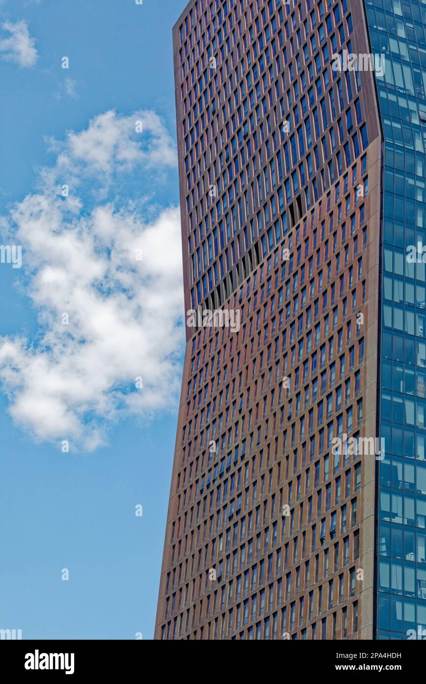 NYC Midtown: The Copper, a copper-and-glass-clad high-rise, shows an ...