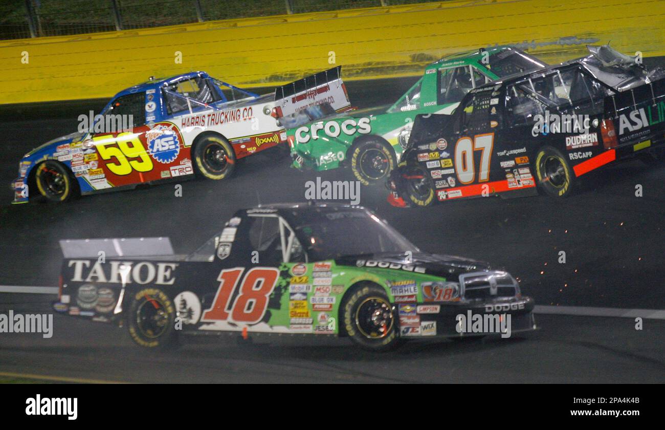 Dennis Setzer (18), Ted Musgrave (59), John Mickel (07), and Justin ...