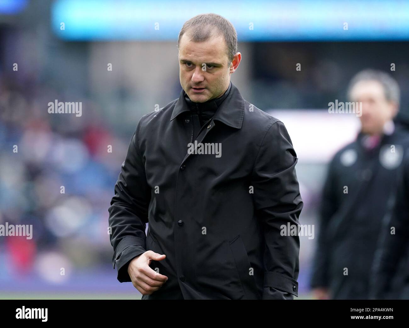 Wigan Athletic manager Shaun Maloney during the Sky Bet Championship ...