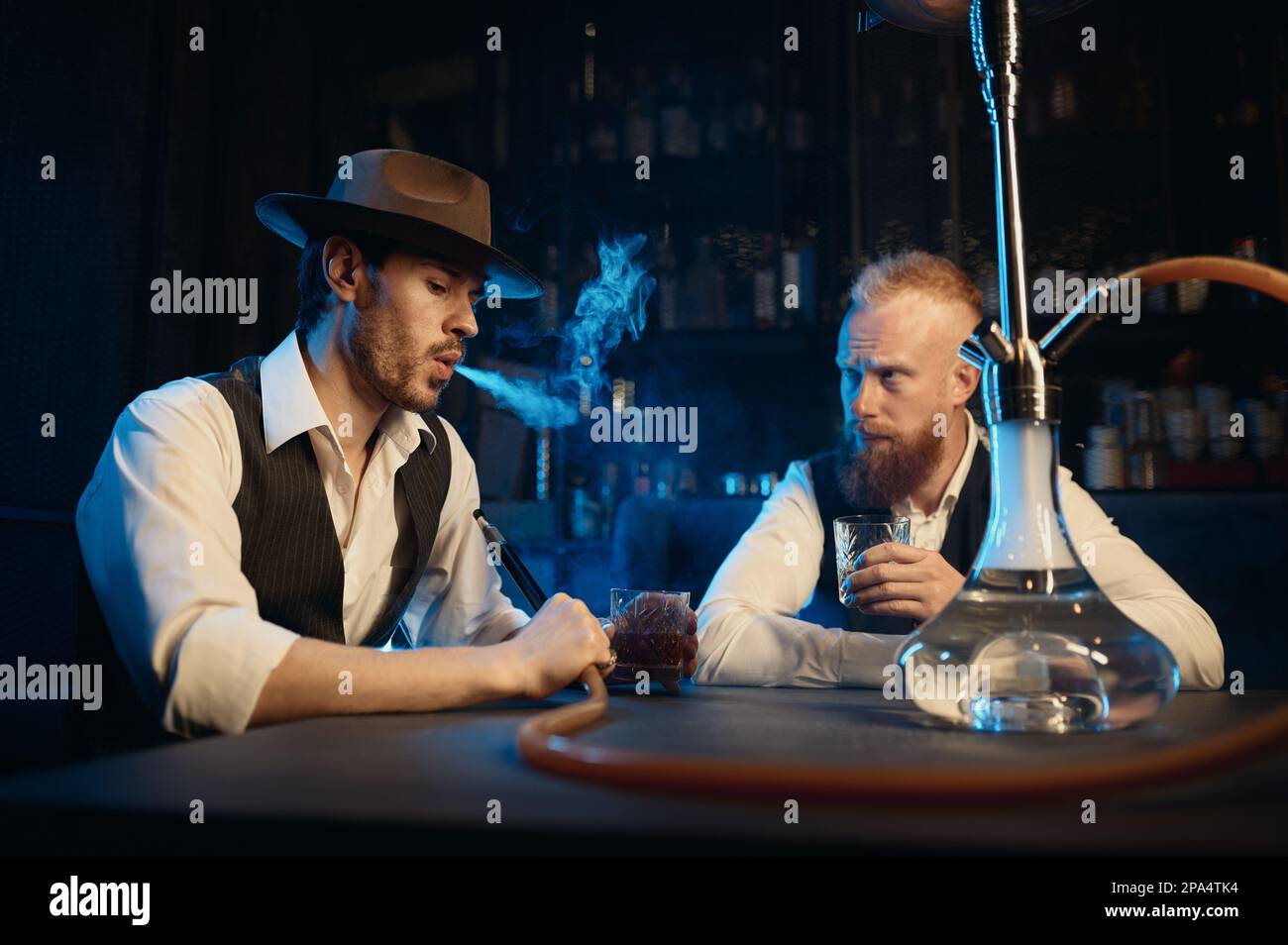 Businessman smoking pub hi-res stock photography and images - Alamy