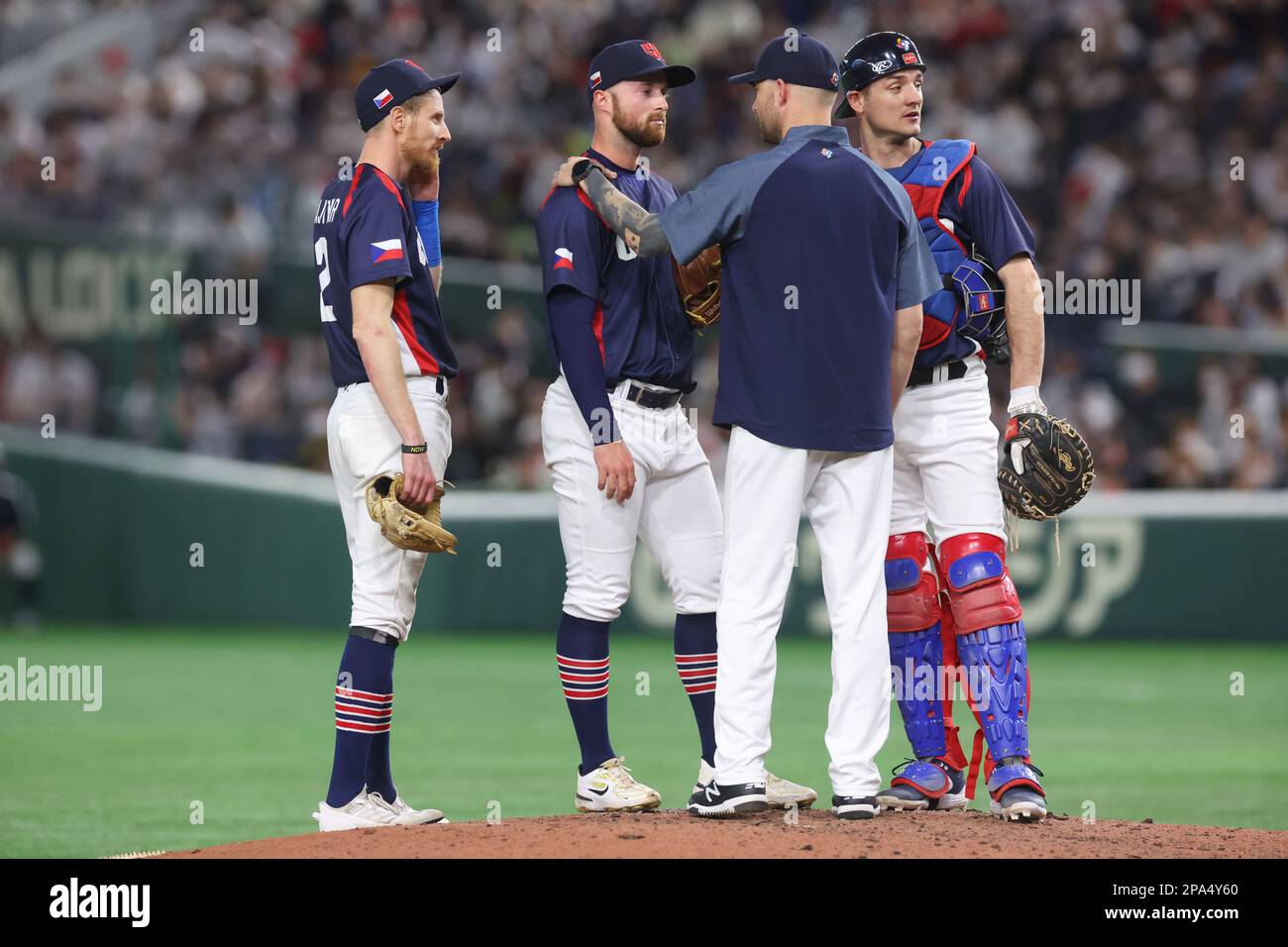 Tokyo, Japan. 11th Mar, 2023. Czech Republic team group Baseball : 2023 ...