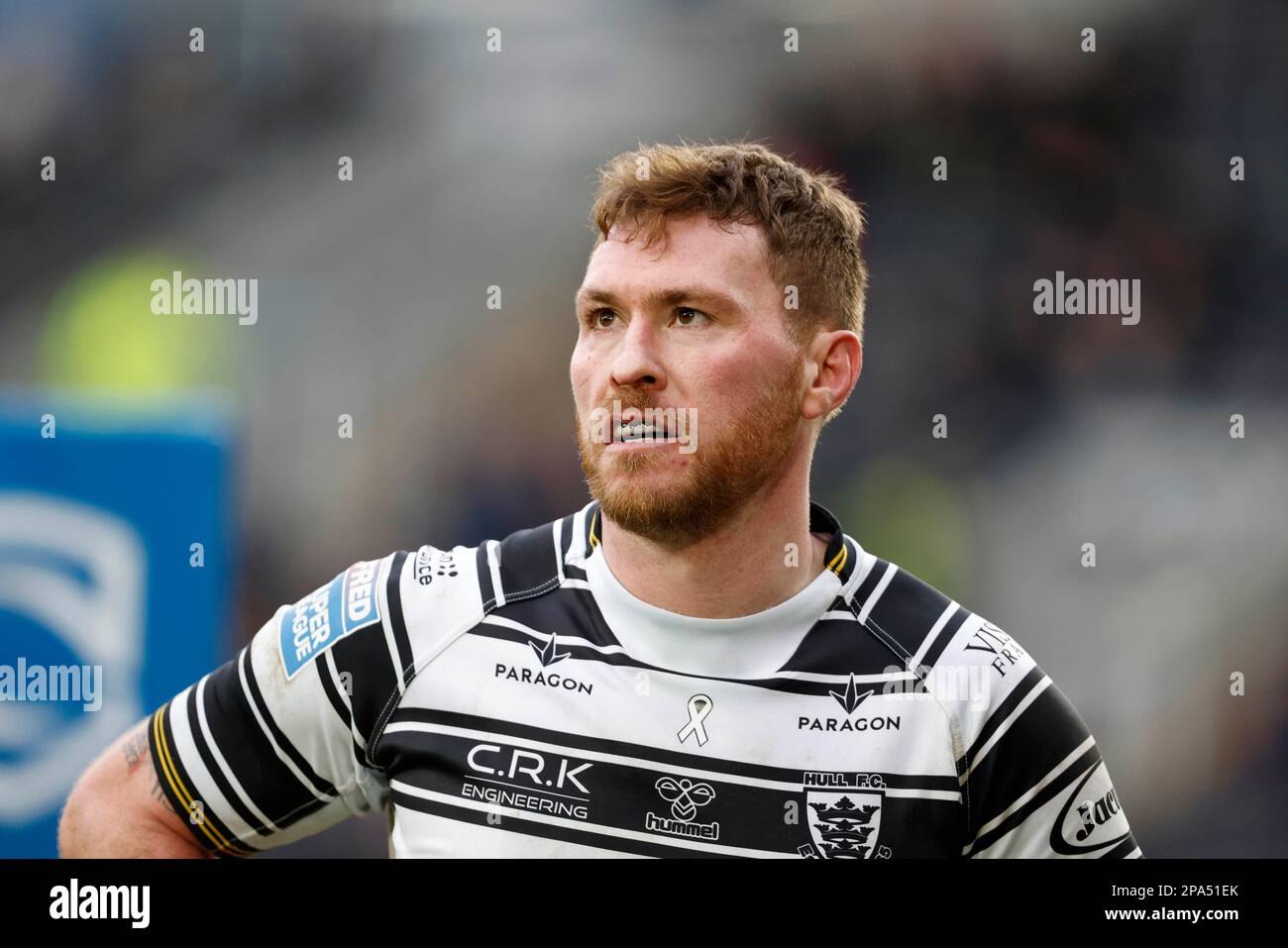 Hull FC's Scott Taylor looks on during the Betfred Super League match ...