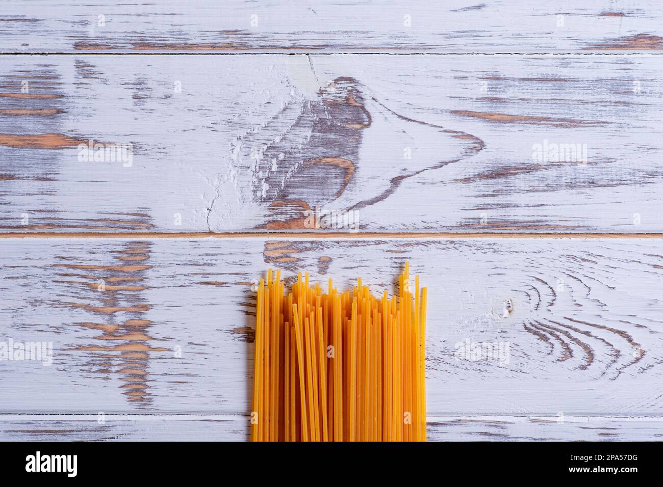 Long pasta on white hi-res stock photography and images - Alamy