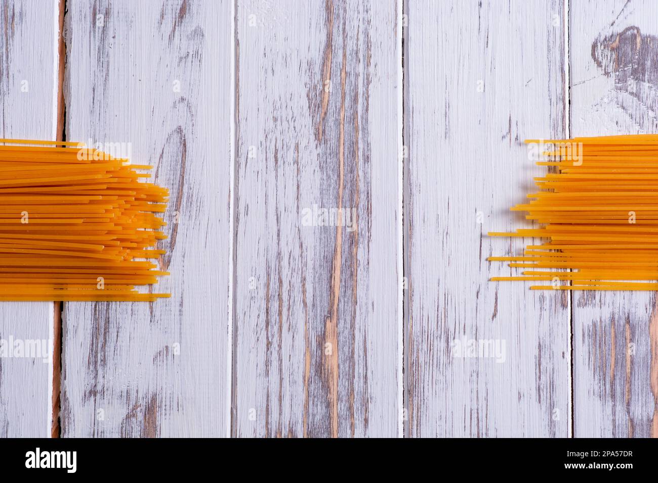 Long pasta on white hi-res stock photography and images - Alamy