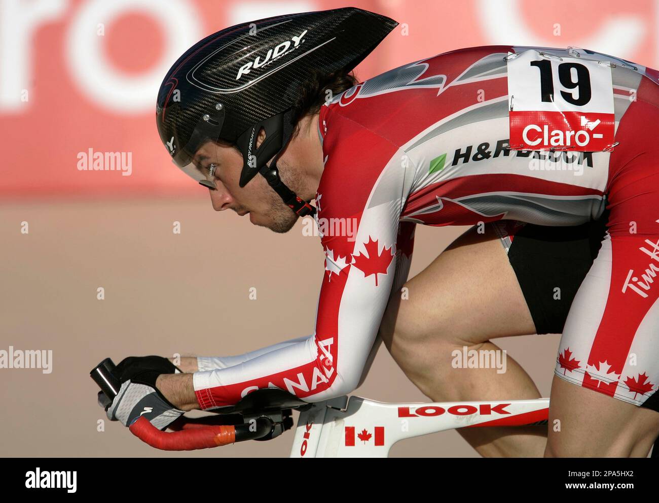 Canada's Zach Bell competes in the Omnium Race at the Pan-American ...