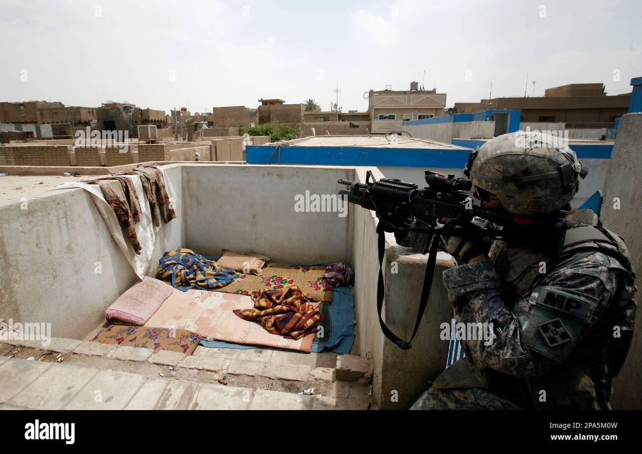 U.S. soldier from the 3rd Special Troops Battalion, 3rd Brigade Combat ...