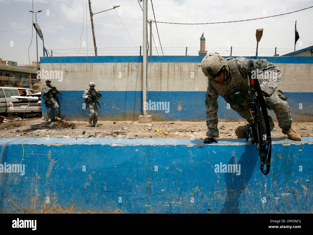 U.S. soldier from the 3rd Special Troops Battalion, 3rd Brigade Combat ...