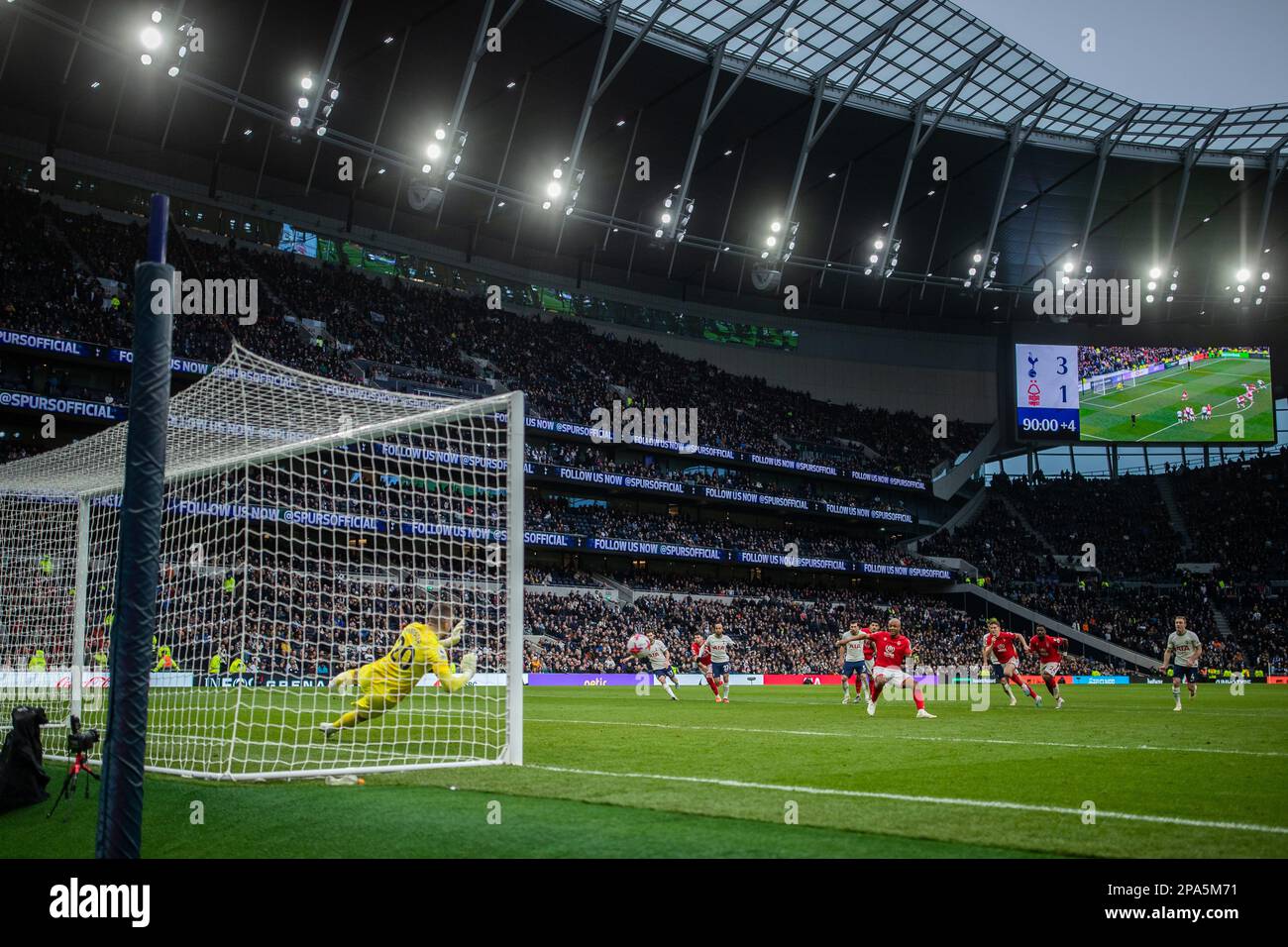 London, UK. 11th Mar, 2023. Fraser Forster #20 of Tottenham Hotspur ...
