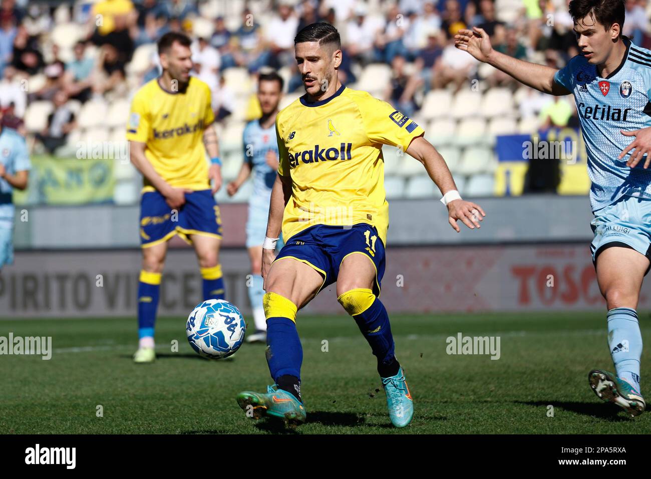 Modena, Italy. 11th Mar, 2023. Diego Falcinelli (Modena) during Modena ...