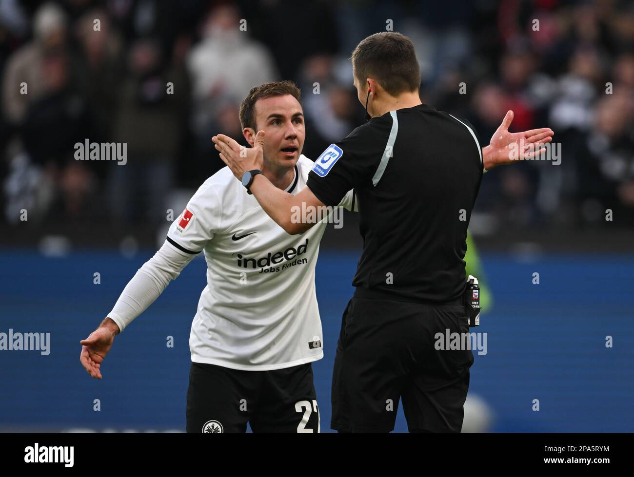 11 March 2023, Hesse, Frankfurt/Main: Soccer: Bundesliga, Eintracht ...