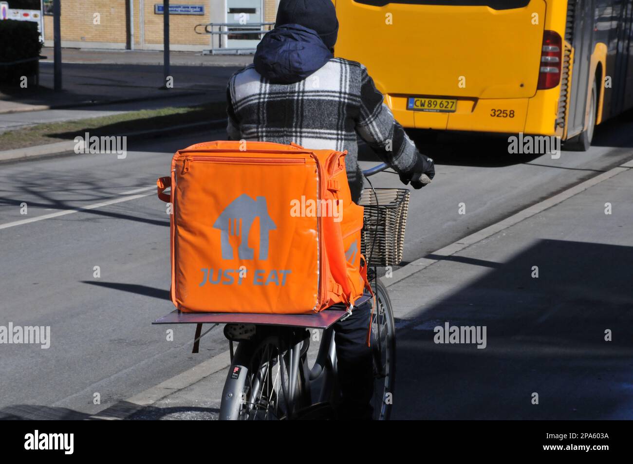 Organe biker hi-res stock photography and images - Alamy