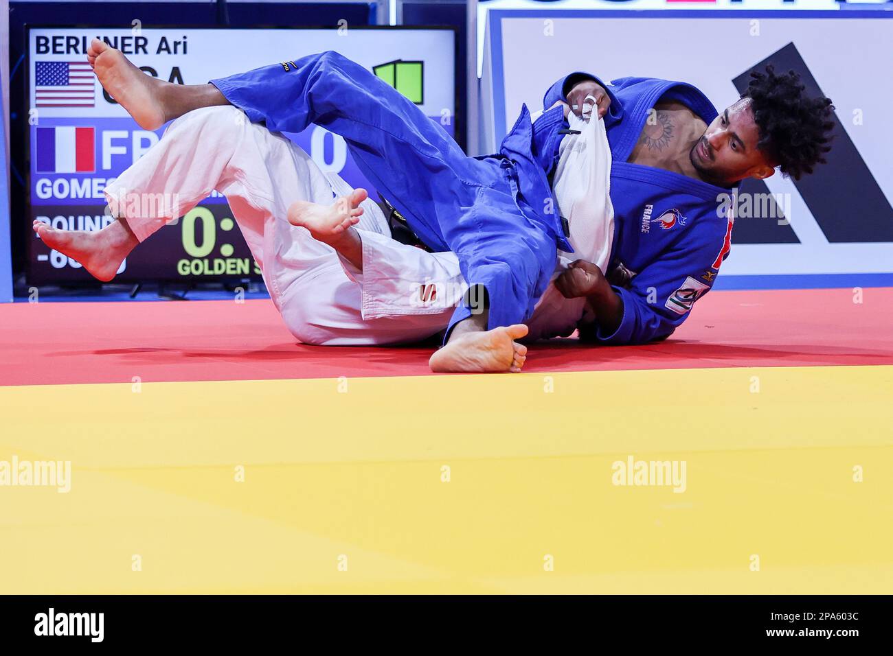 Rome, Italy. 11th Mar, 2023. Benjamin Gomes (France) category -66kg ...