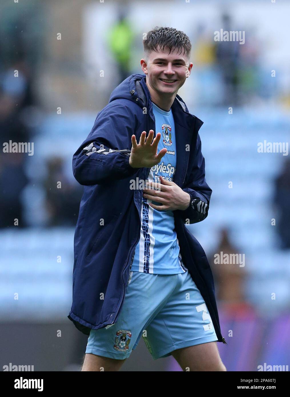 Coventry City's Ryan Howley after the final whistle during the Sky Bet ...