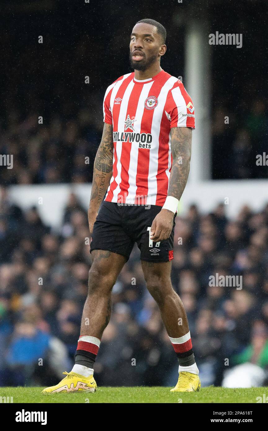 Ivan Toney #17 of Brentford during the Premier League match Everton vs ...