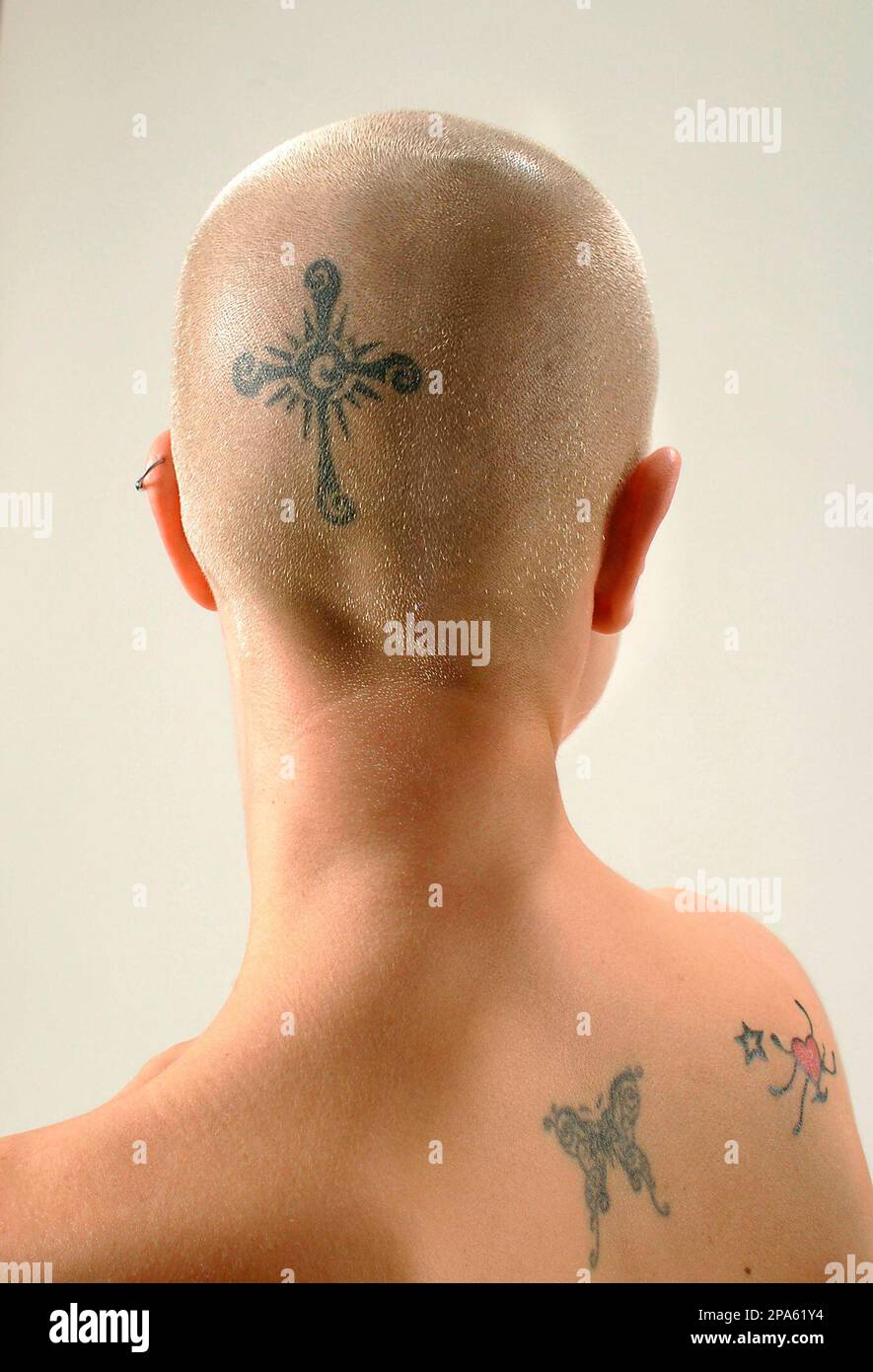 Dana Dalrymple poses in Kalamazoo, Mich., April 29, 2008. No, she's not ...