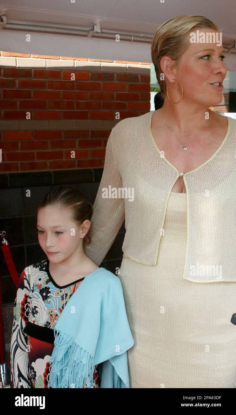 Model Melissa Aronson, better known as Emme, and her daughter, Toby ...