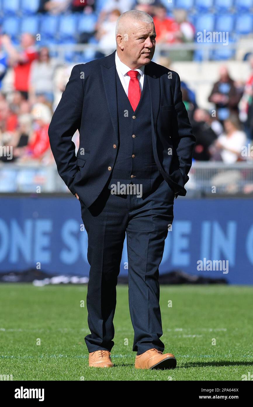 11th March 2023 ; Stadio Olimpico, Rome, Italy: 6-Nations International ...