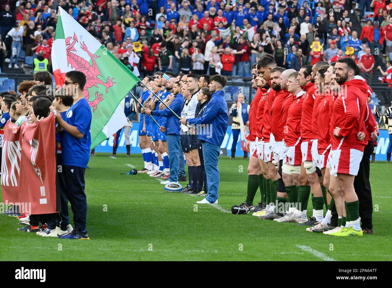11th March 2023; Stadio Olimpico, Rome, Italy: Six Nations ...