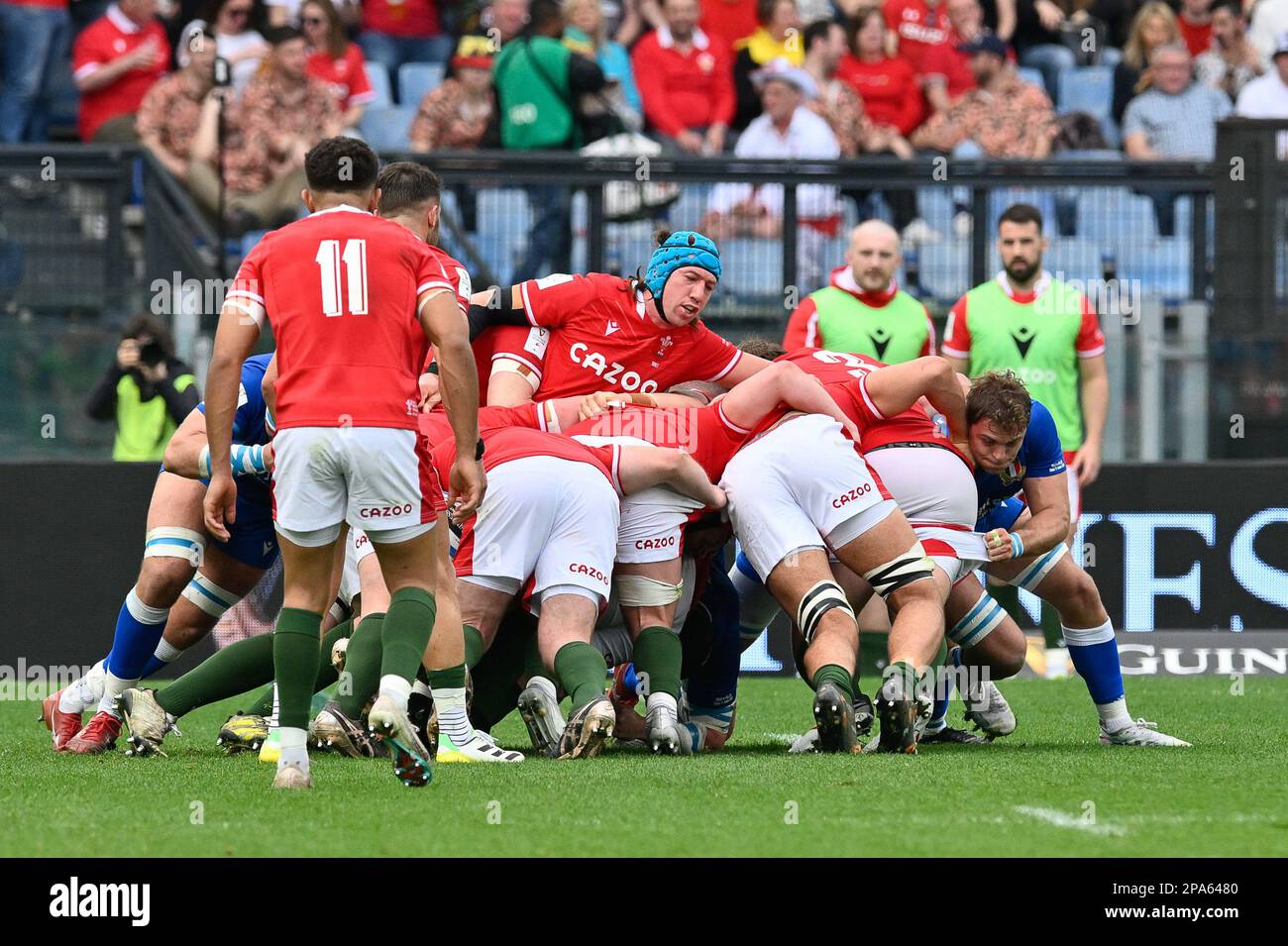 11th March 2023; Stadio Olimpico, Rome, Italy: Six Nations ...