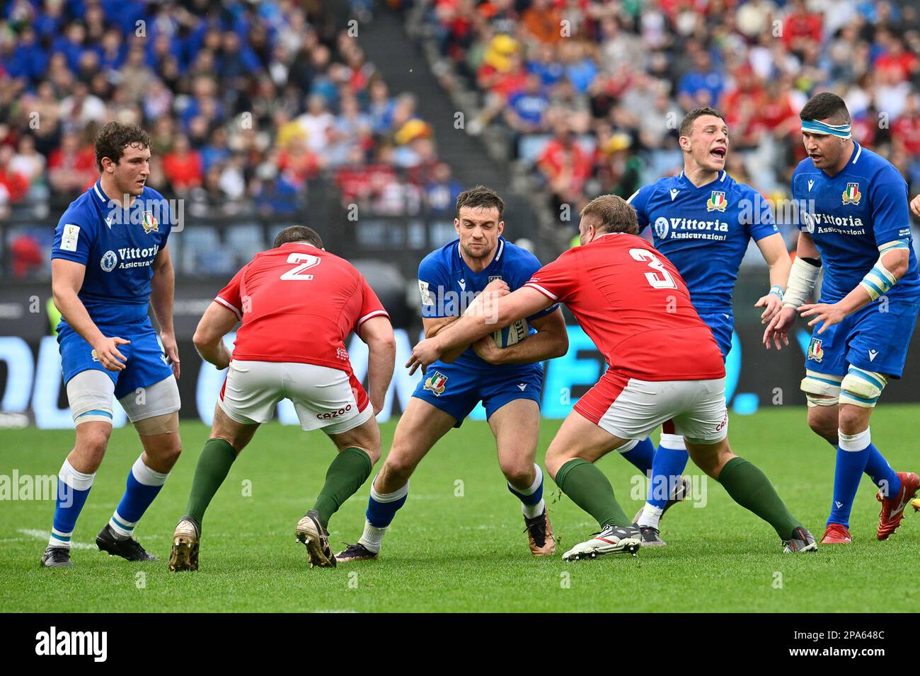 11th March 2023; Stadio Olimpico, Rome, Italy: Six Nations ...