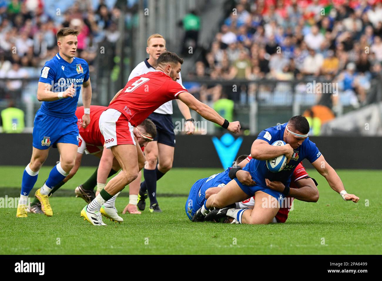 11th March 2023; Stadio Olimpico, Rome, Italy: Six Nations ...