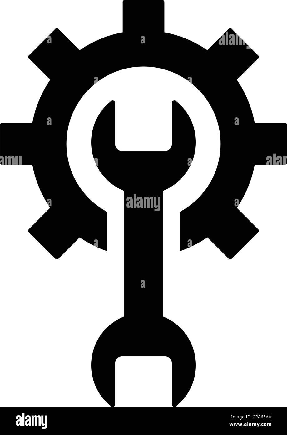 Repair, settings, tools icon. Fully editable vector EPS use for printed ...