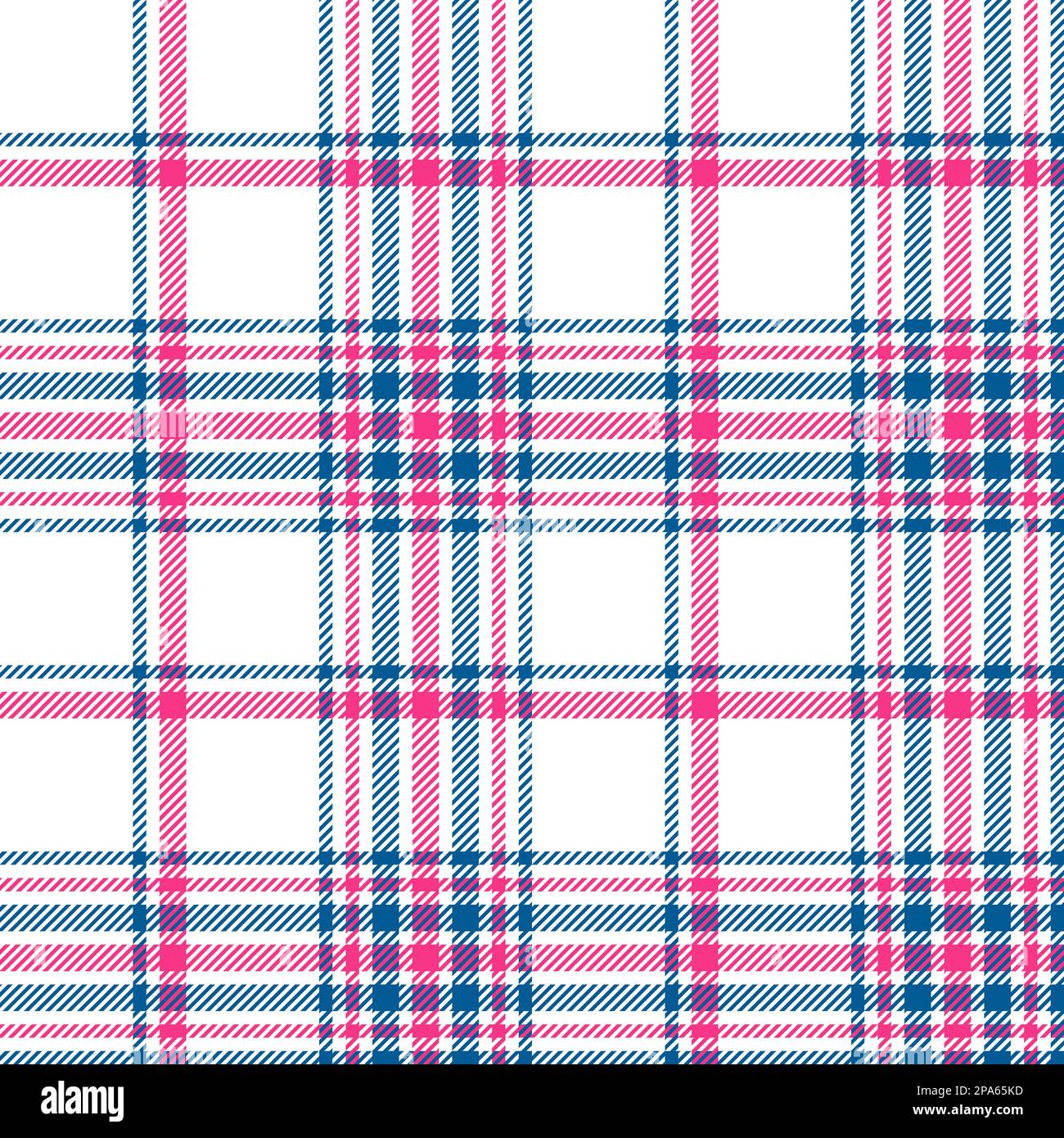 Plaid seamless pattern. Check fabric texture. Vector textile print ...