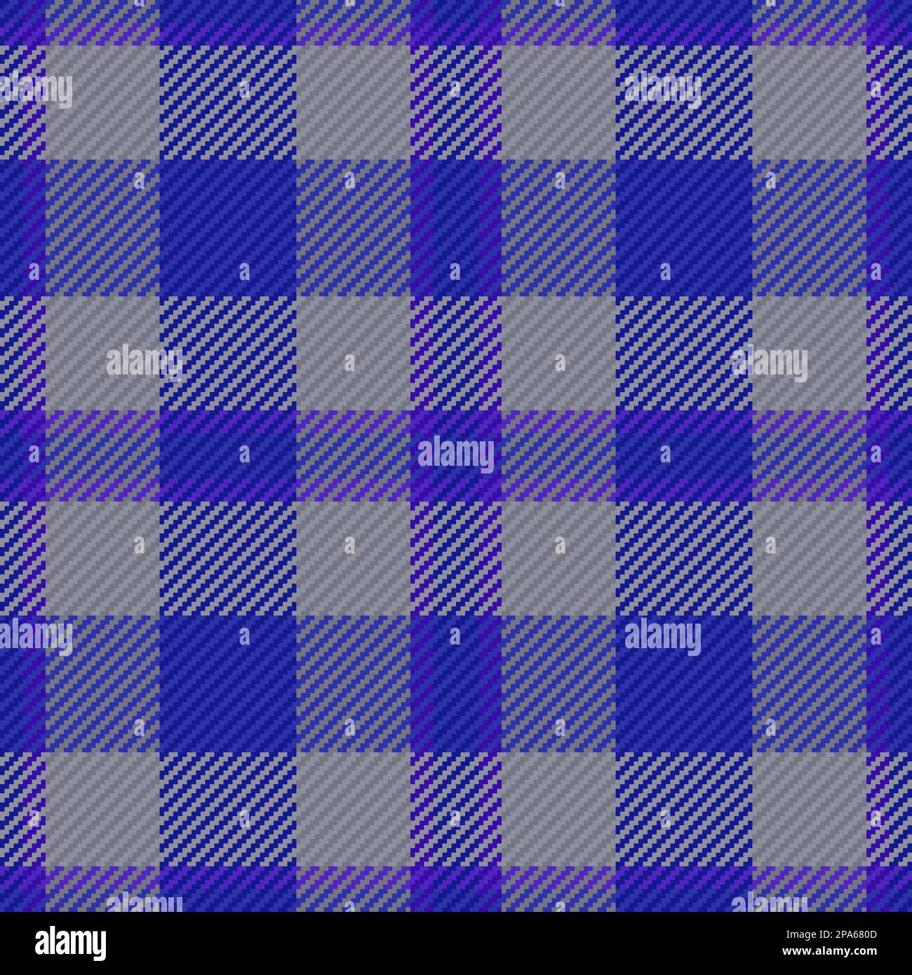 Texture seamless check. Tartan textile pattern. Background plaid vector ...