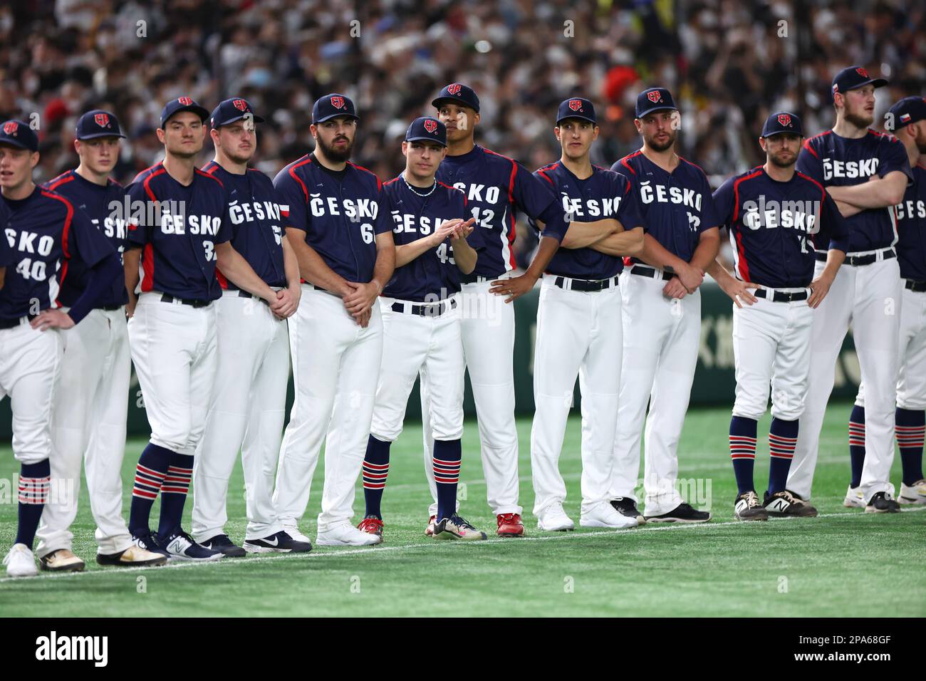 Tokyo, Japan. 11th Mar, 2023. Czech Republic team group (CZE) Baseball ...
