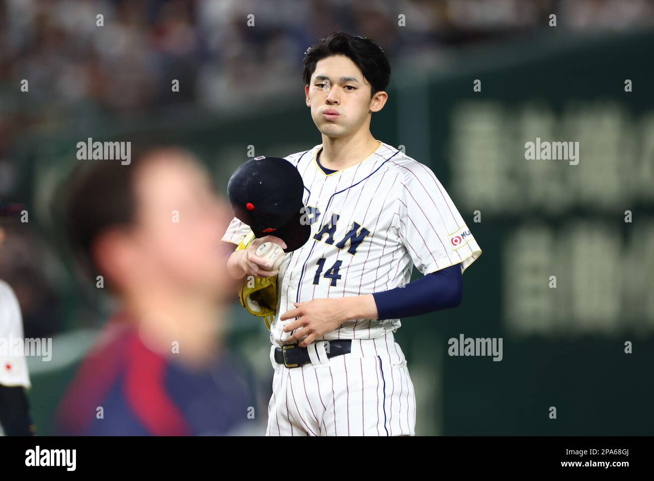 Tokyo, Japan. 11th Mar, 2023. (L-R) William Escala (CZE), Roki Sasaki ...