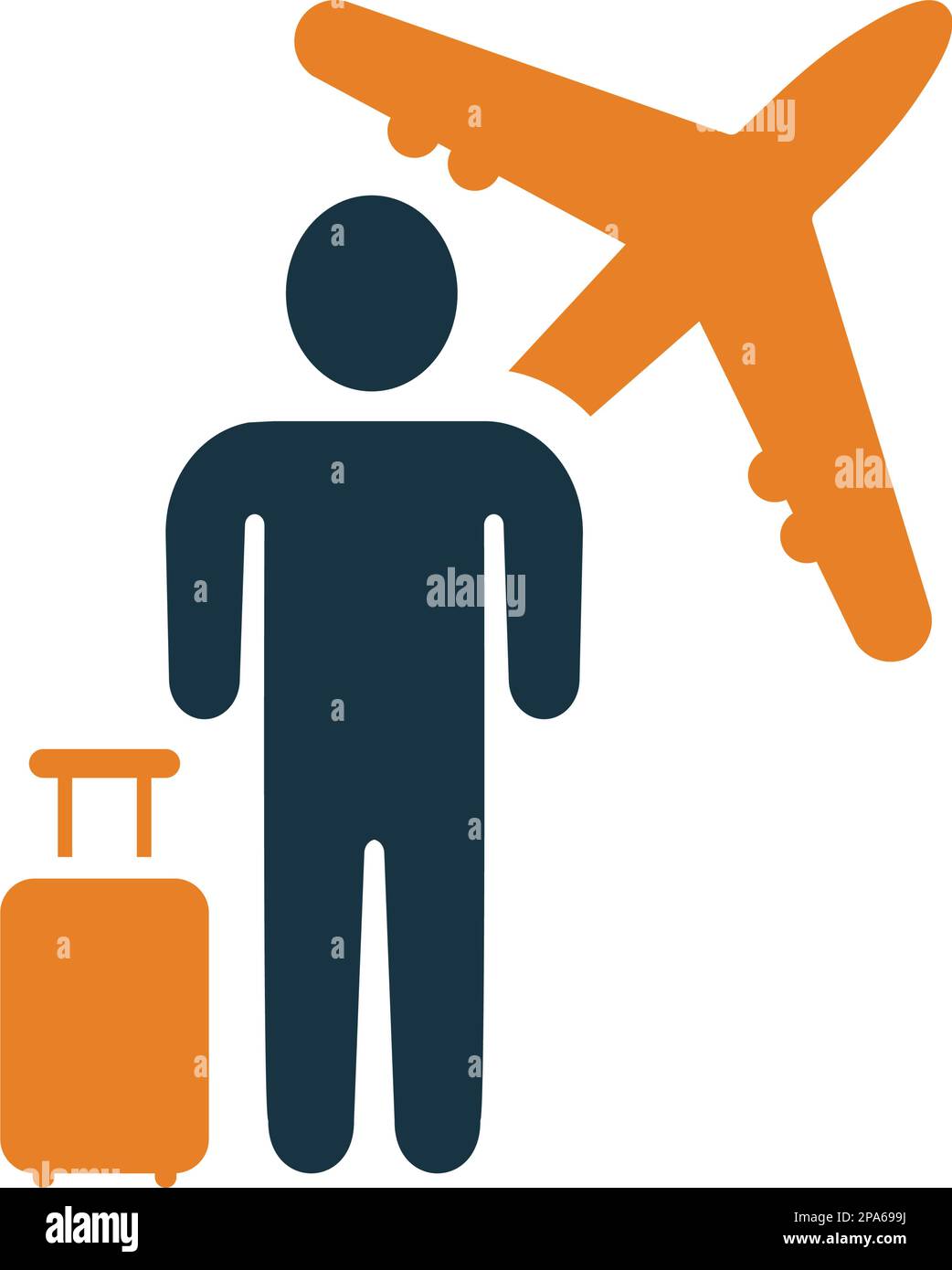 Travel, tour icon. Fully editable vector EPS use for printed materials ...