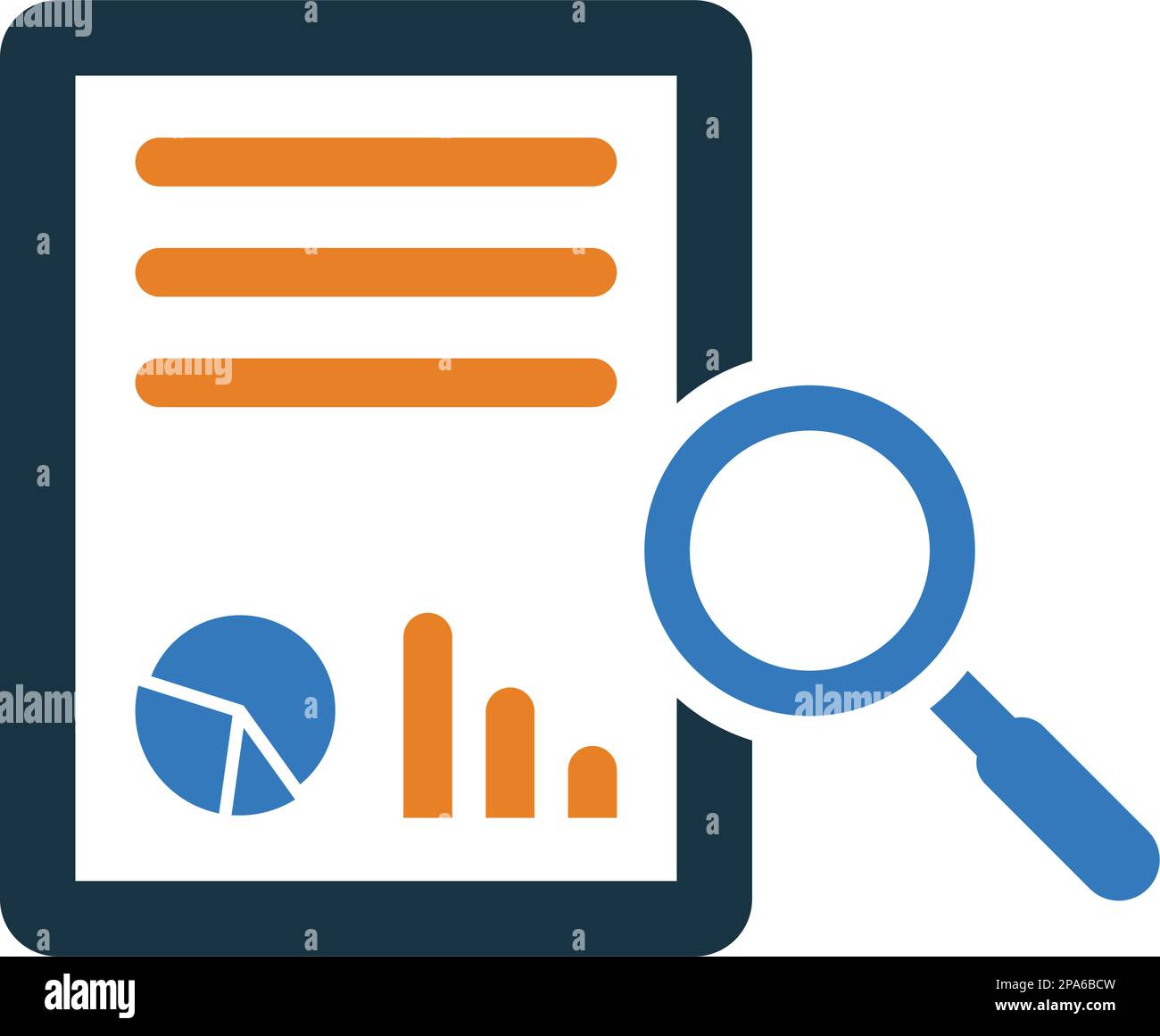 Report, analysis, sheet icon - Perfect use for print media, web, stock images, commercial use or ...