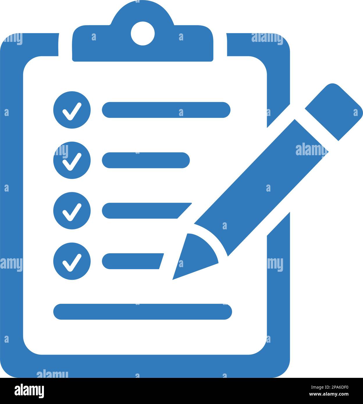 To do list icon, clipboard, checklist, vector graphics for various use ...