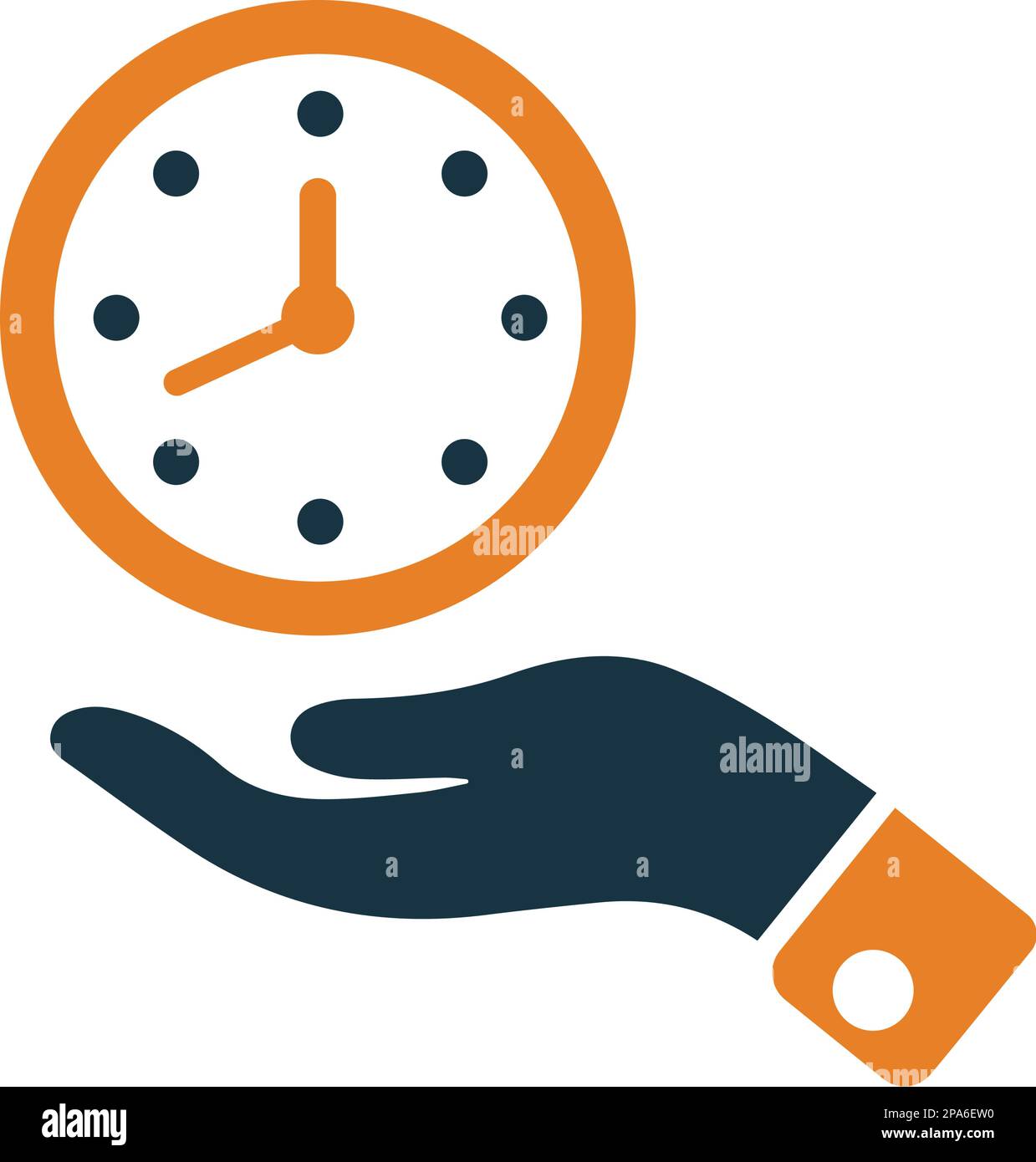 Save time icon symbol for use on mobile apps, print media and web ...