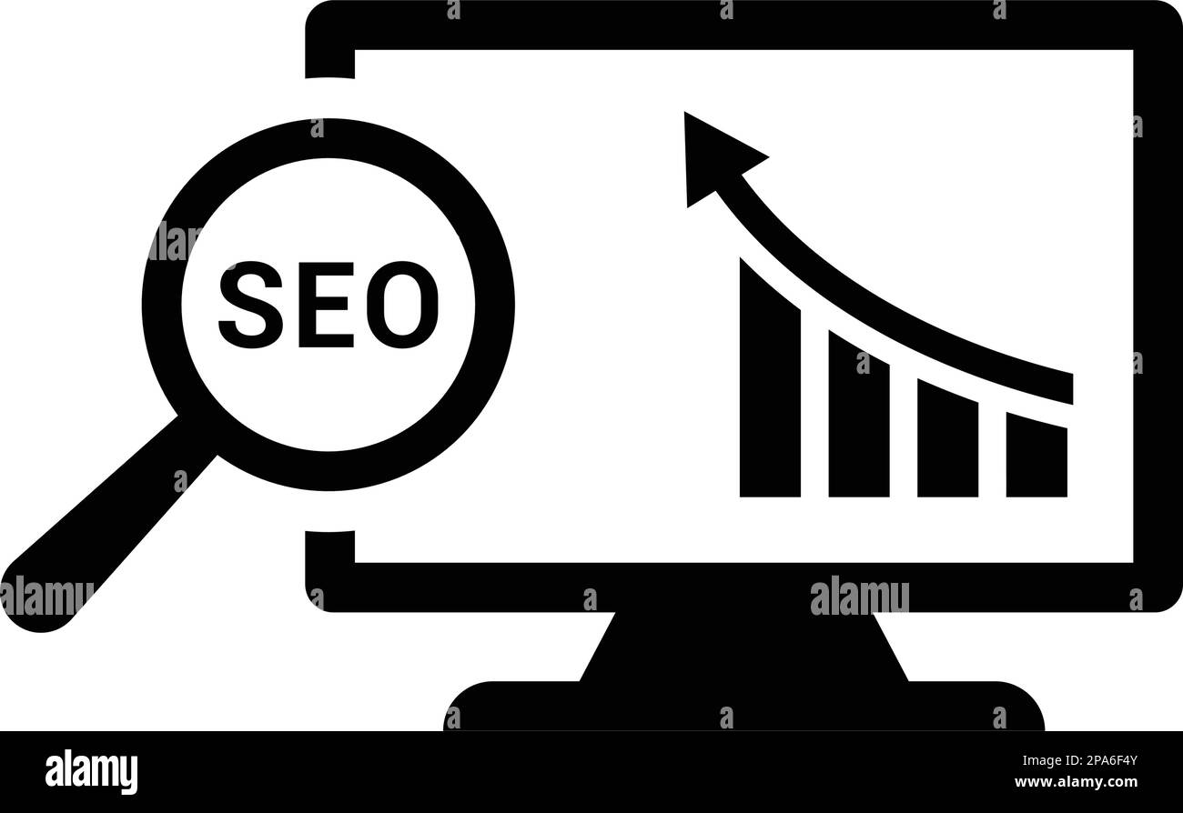 SEO Performance icon. Flat style vector EPS use in infographics,web ...
