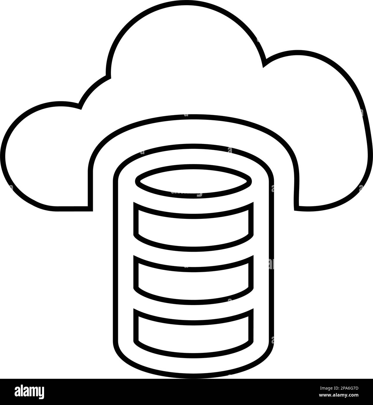 Storage, cloud, host icon - Well organized and editable Vector design using in commercial ...