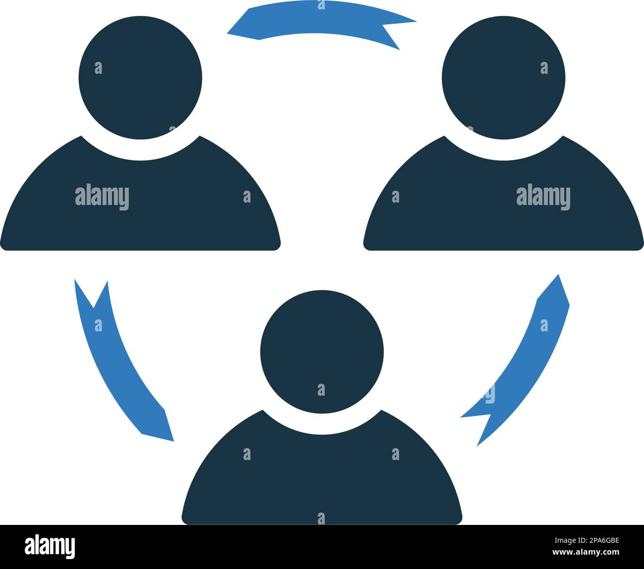 Team communication icon. Flat style vector EPS use in infographics,web ...