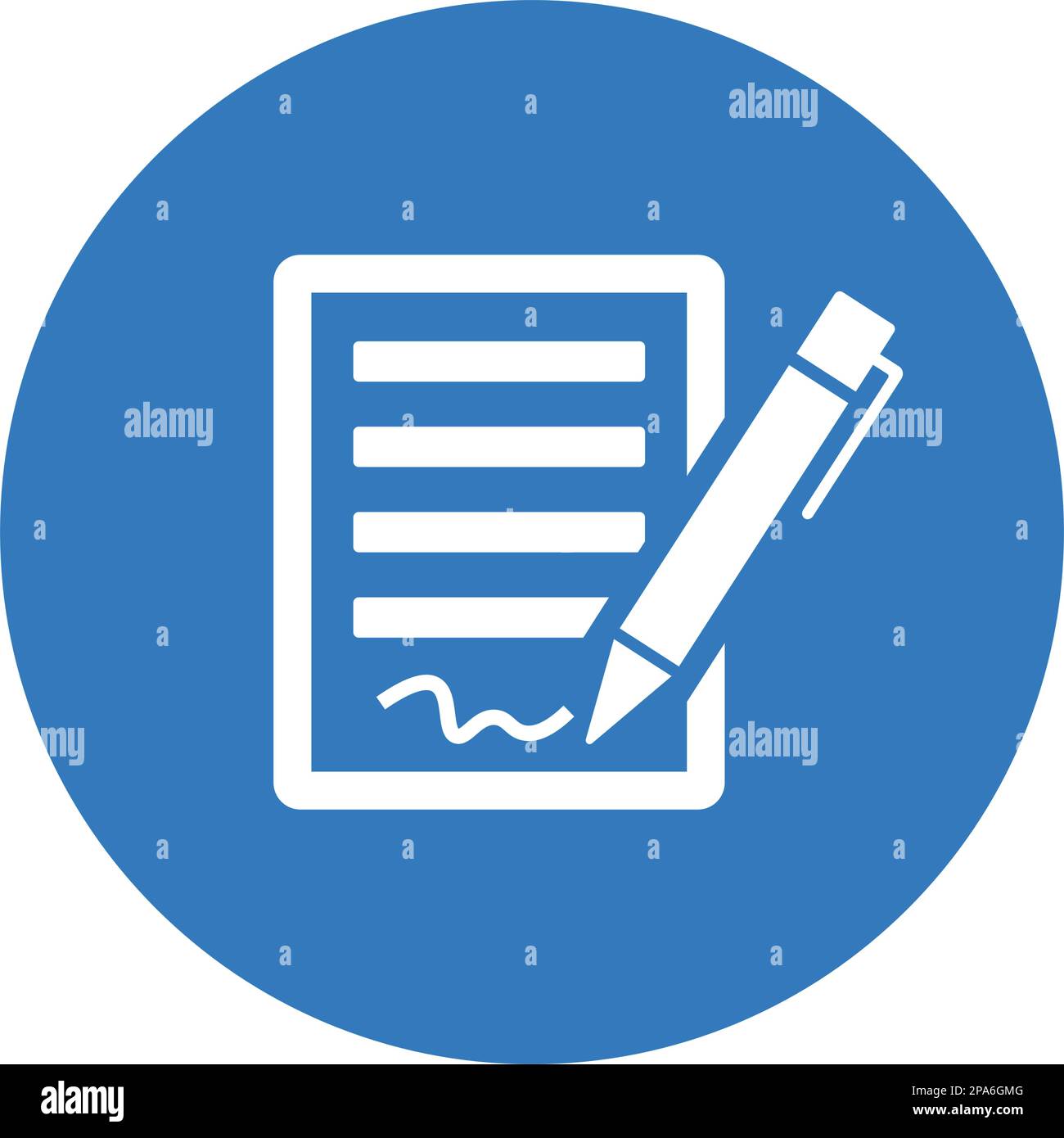 Sign signature Stock Vector Images - Alamy