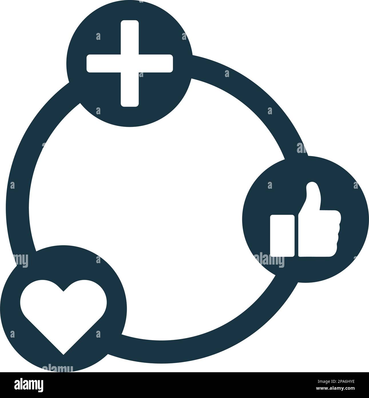 Social Engagement icon. Flat style vector EPS use in infographics,web ...