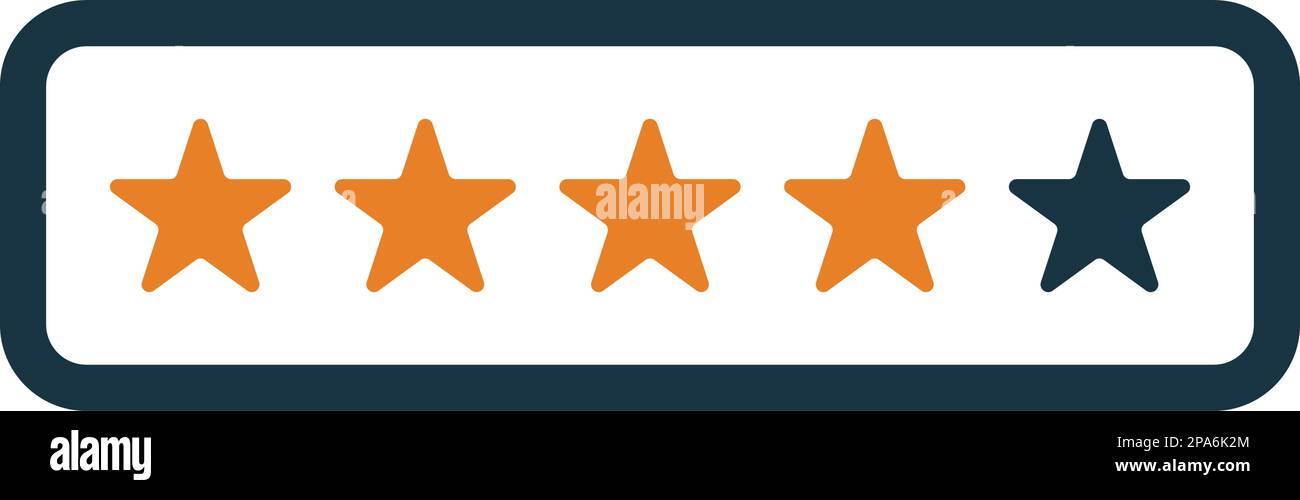 Star, rank, rating icon. Flat style vector EPS use in infographics,web ...