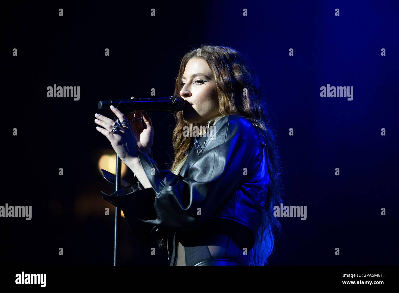 Fletcher live at AO Arena Manchester Uk 10th march 2023 Stock Photo - Alamy