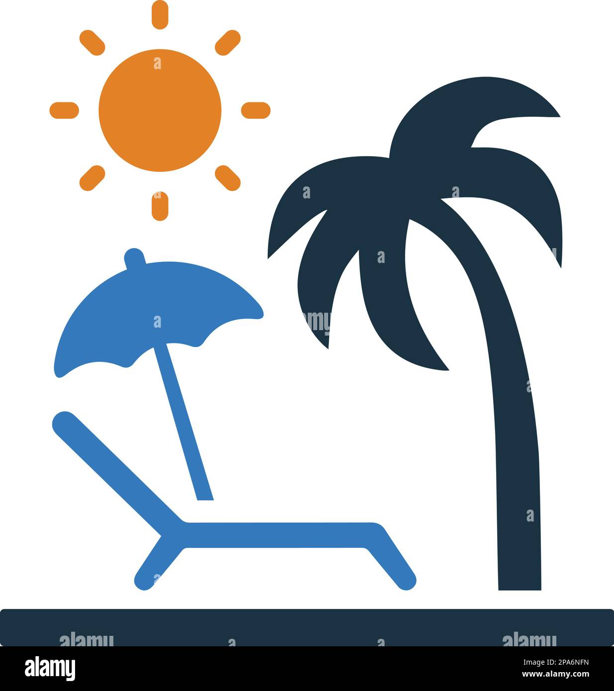 Summer, vacation icon. Flat style vector EPS use in infographics,web ...
