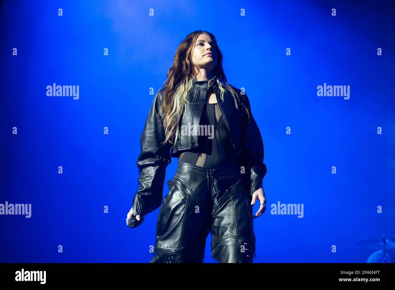 Fletcher live at AO Arena Manchester Uk 10th march 2023 Stock Photo - Alamy