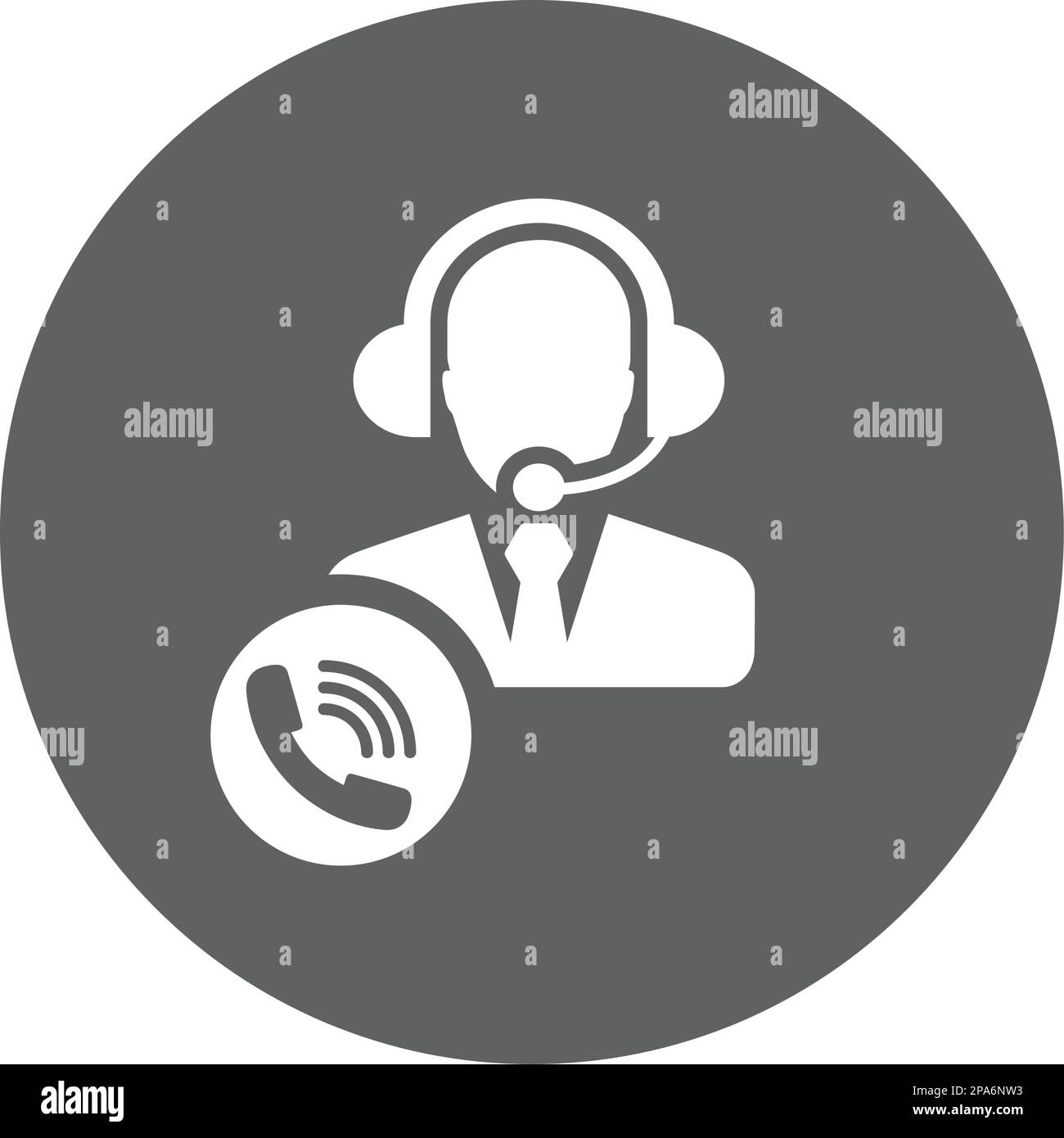 Support Call icon. Flat style vector EPS use in infographics,web design ...