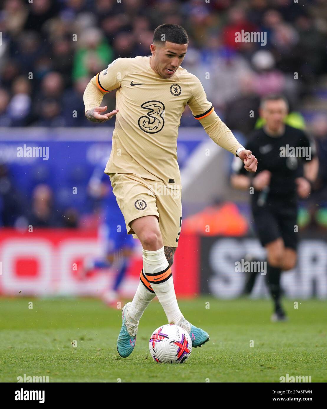 Enzo fernandez chelsea leicester hi-res stock photography and images ...